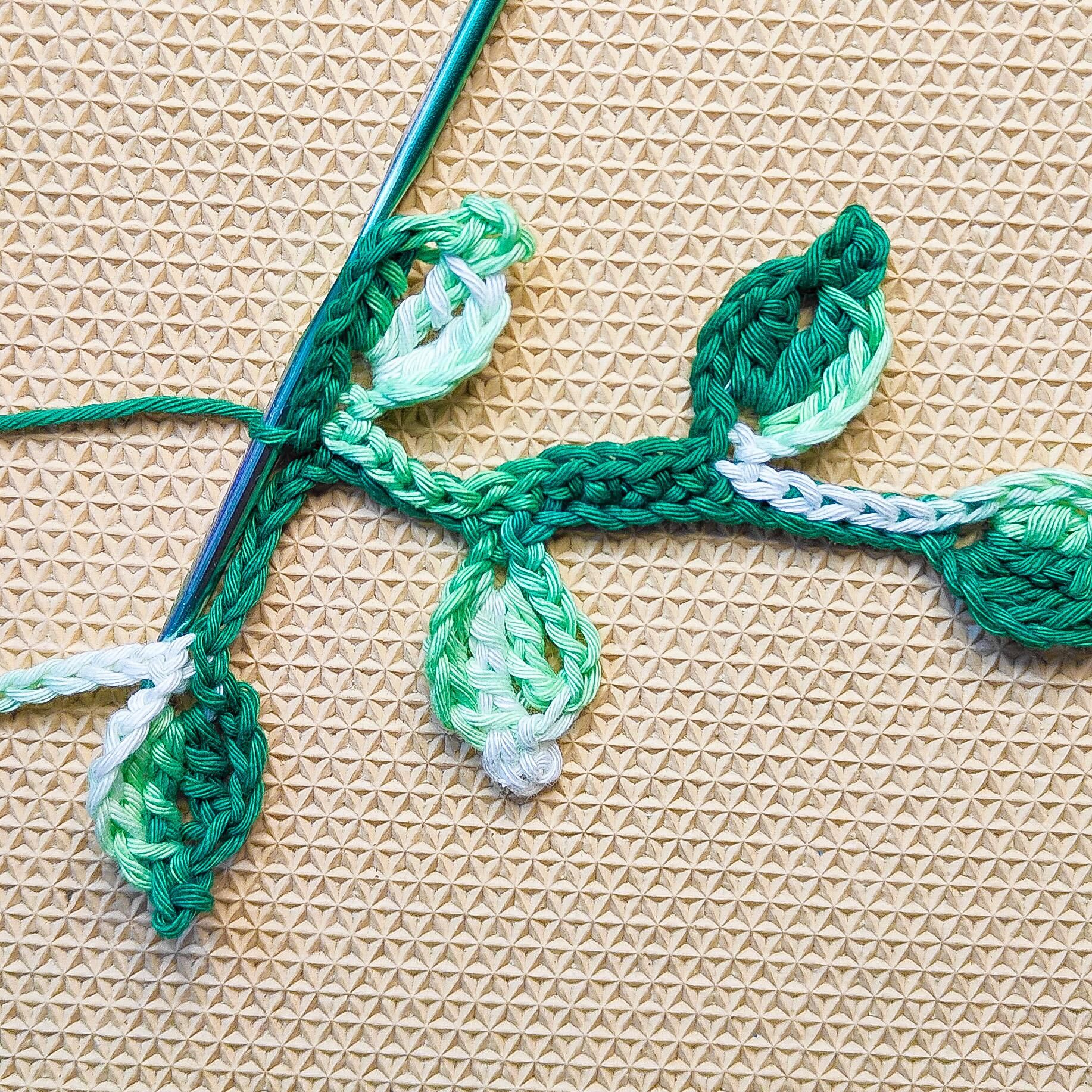 Easy Crochet Leaf Branch : 4 Steps (with Pictures) - Instructables