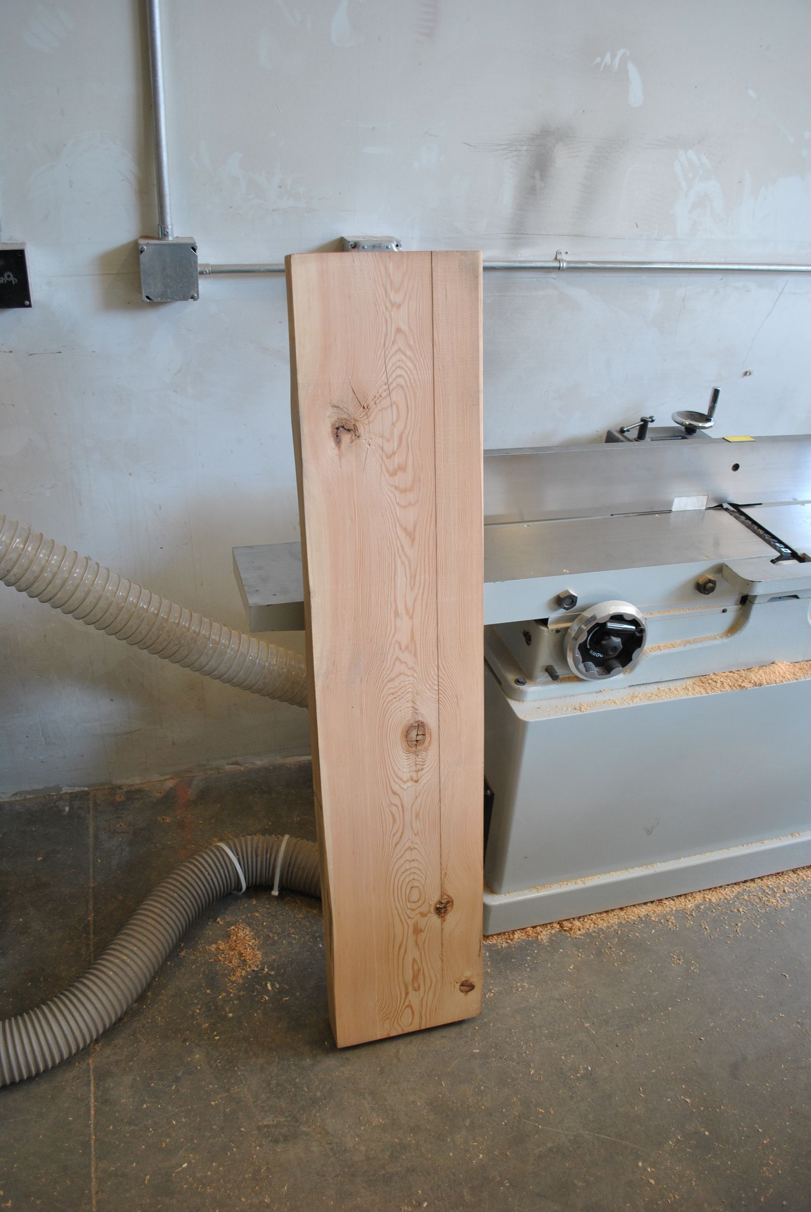 Joining and Planing Oversized Plank for a Bench Seat. : 5 Steps (with ...