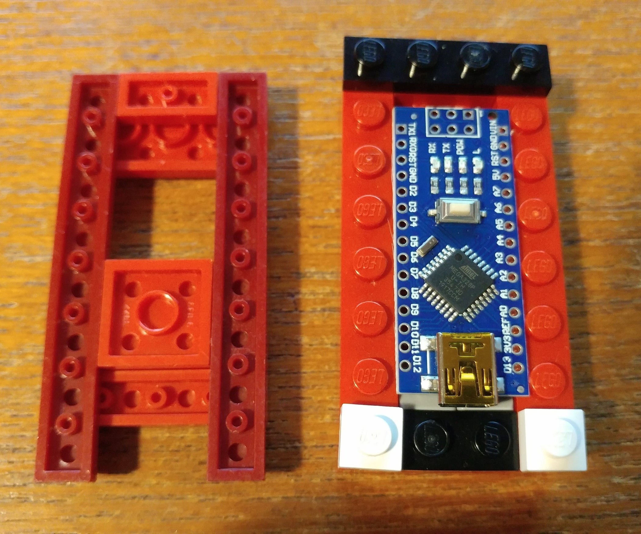 Lego Arduino Nano Without Header Pins Housing : 3 Steps - Instructables