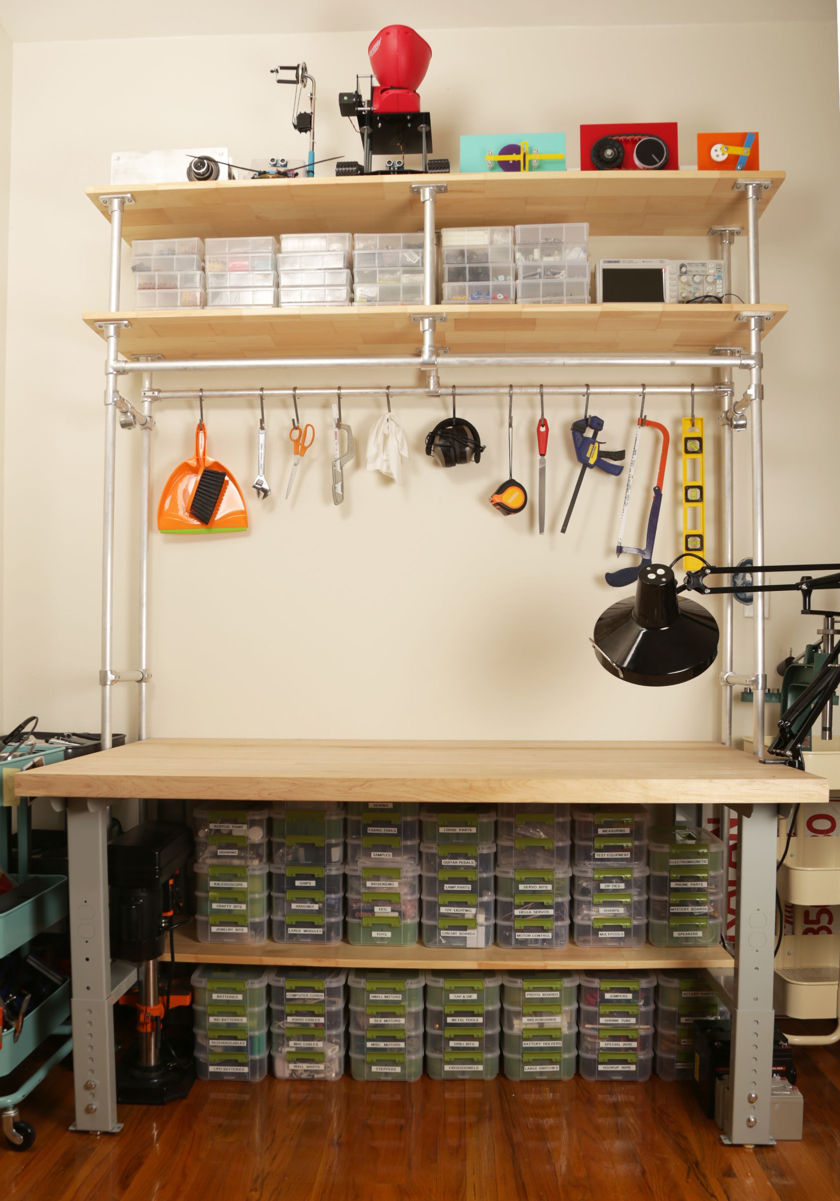 Workbench Shelves : 14 Steps (with Pictures) - Instructables