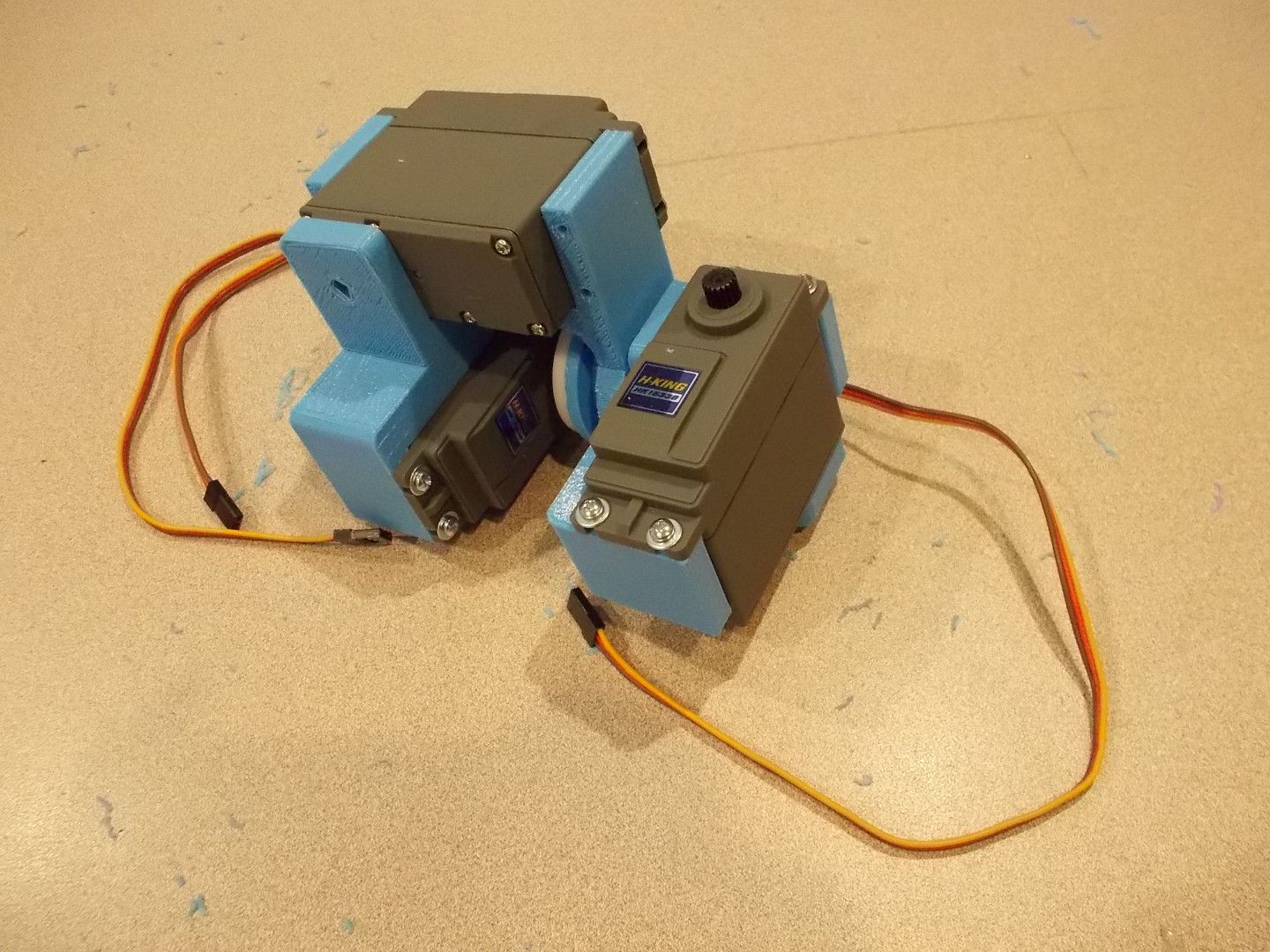 ASPIR: Full-Size 3D-Printed Humanoid Robot : 80 Steps (with Pictures ...