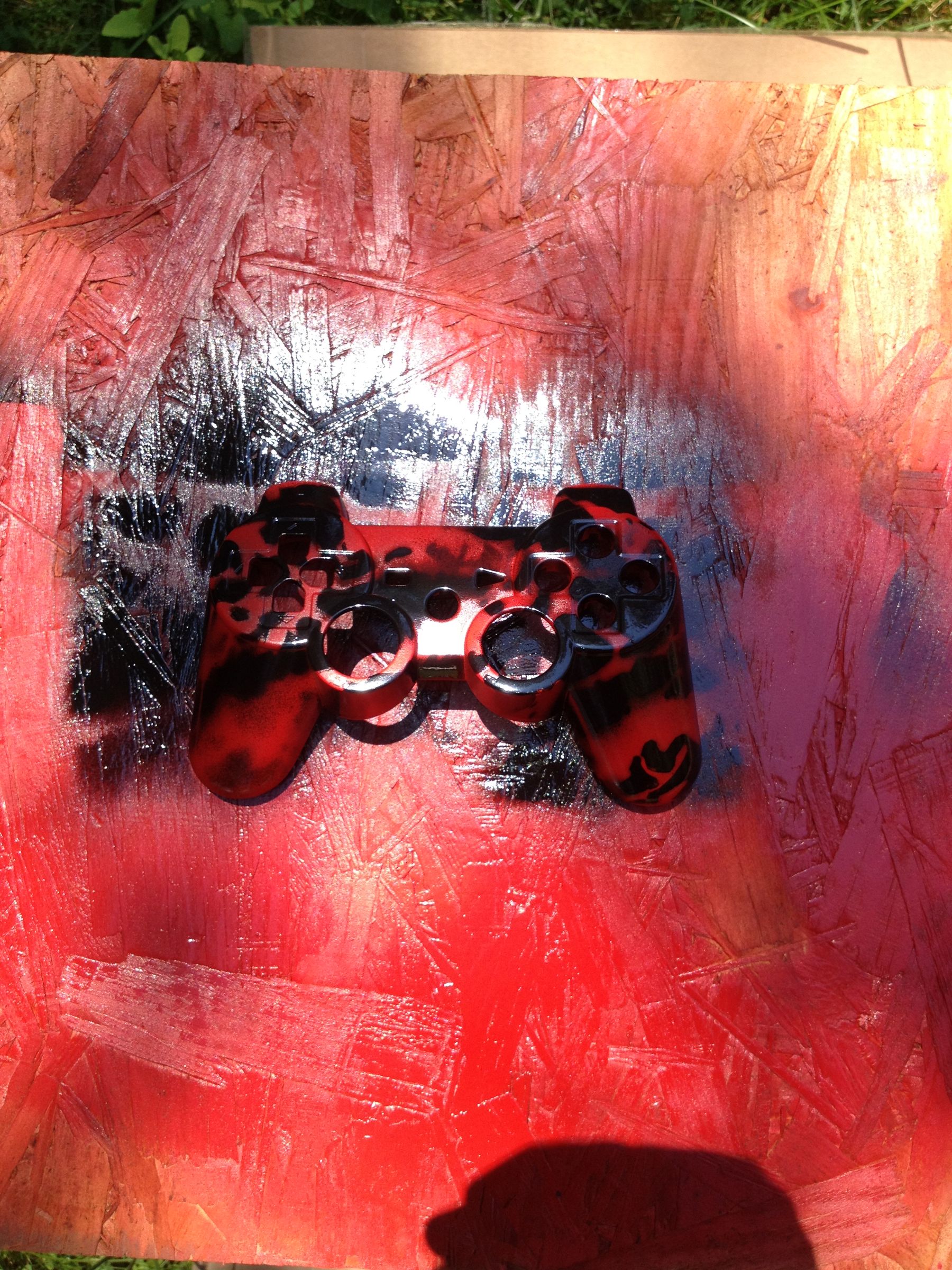 How to Paint a Ps3 Controller Tiger Camo : 4 Steps - Instructables