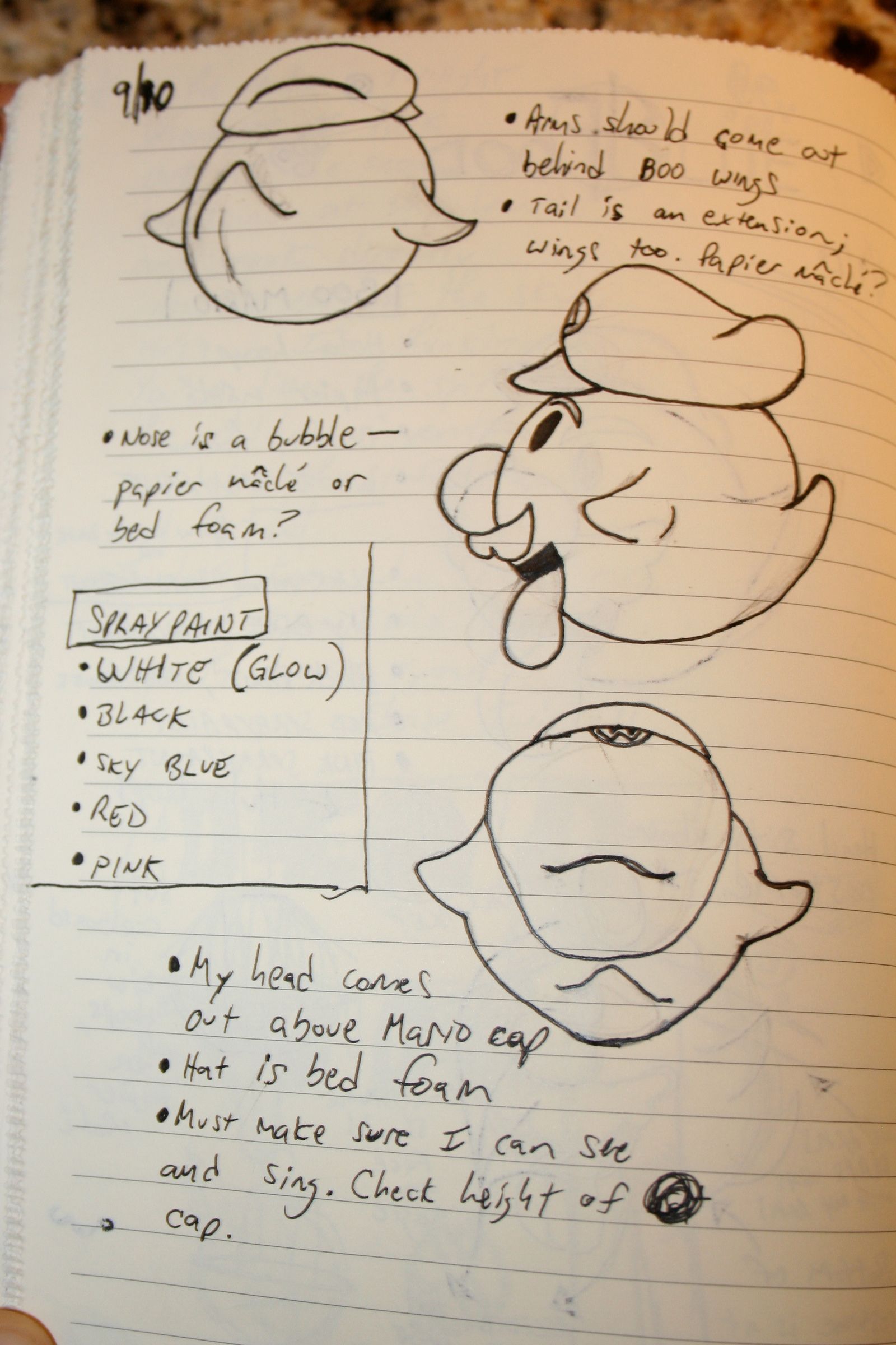 Boo Mario Costume : 7 Steps (with Pictures) - Instructables