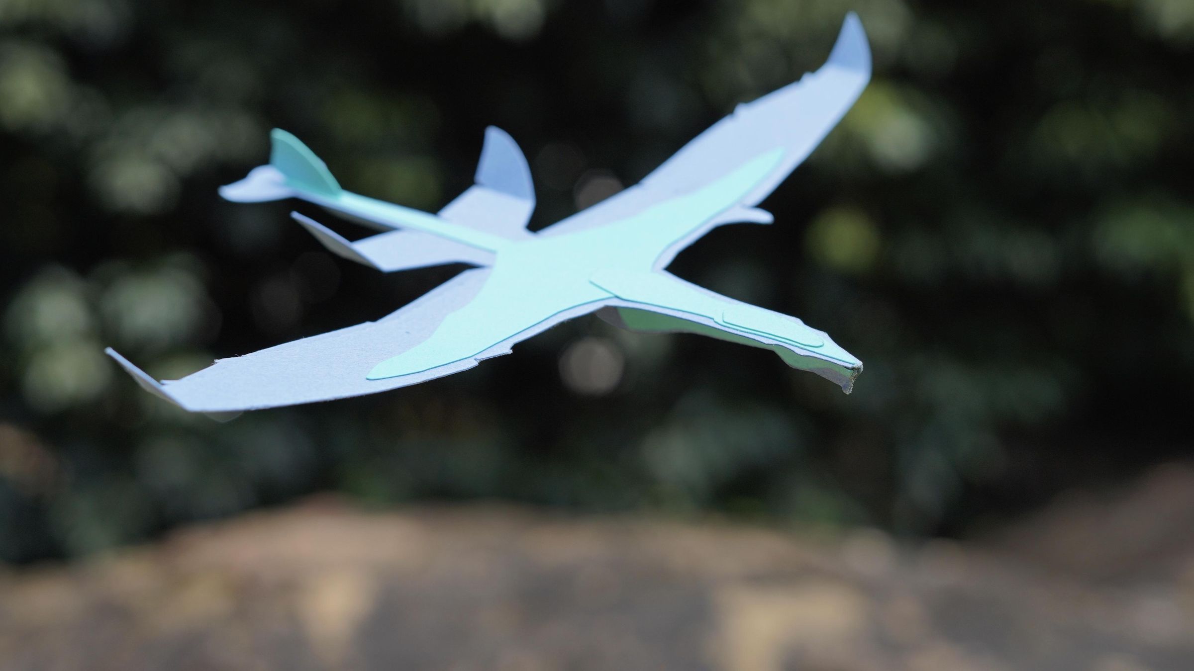 Mountain Banshee Card Stock Glider : 5 Steps (with Pictures ...