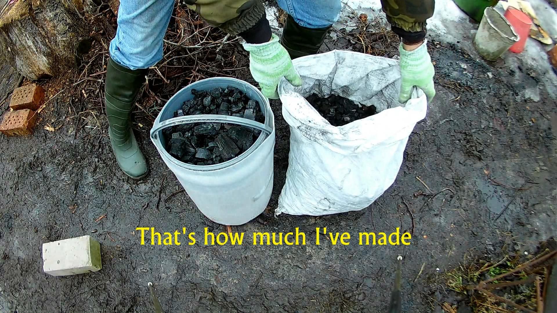 Making Charcoal at Home. Free DIY Fuel : 3 Steps (with Pictures ...