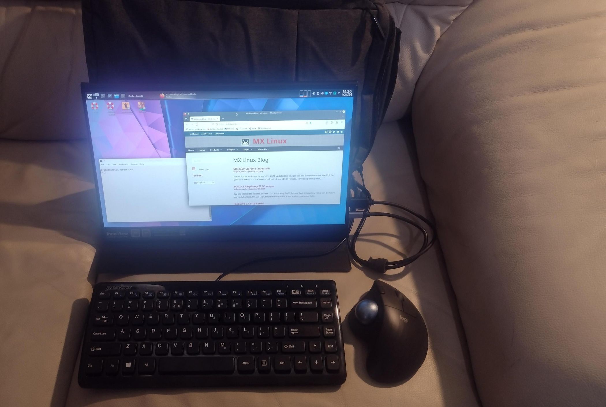 Portable Battery-Powered Backpack Computer : 11 Steps (with Pictures ...