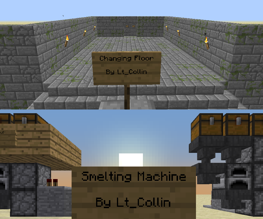 Minecraft Changing Floor and Smelting Machine - Instructables