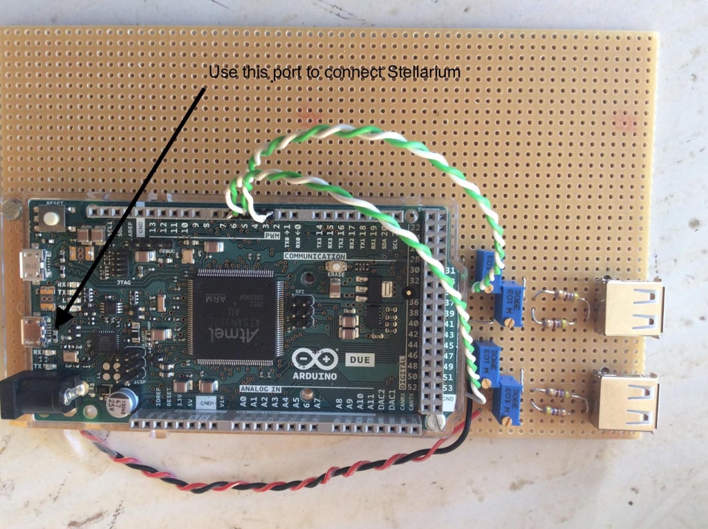 Control Your Telescope Using Stellarium And Arduino 12 Steps With Pictures Instructables