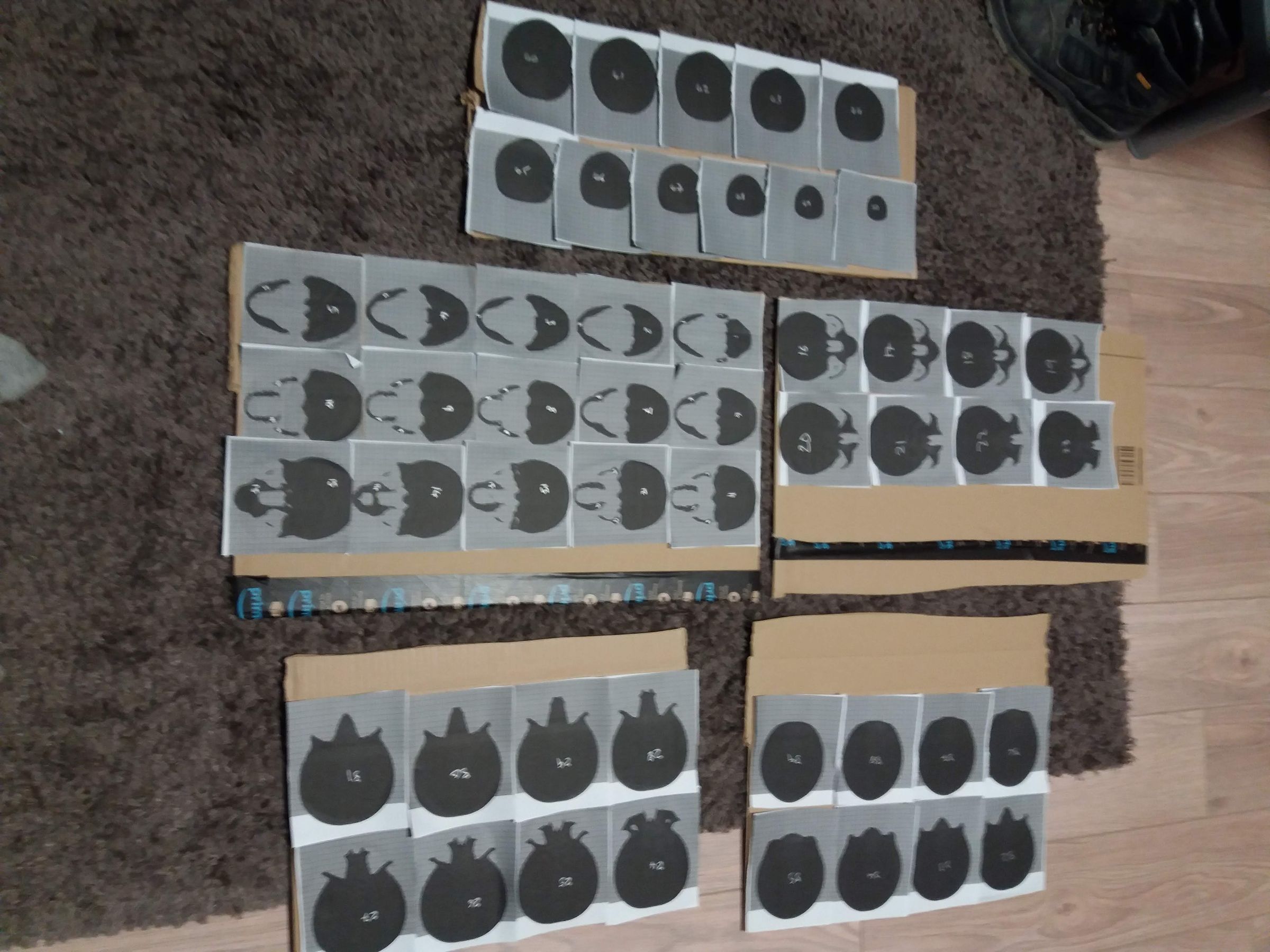 Making a Minimalistic Skull Out of Cardboard : 6 Steps (with Pictures ...