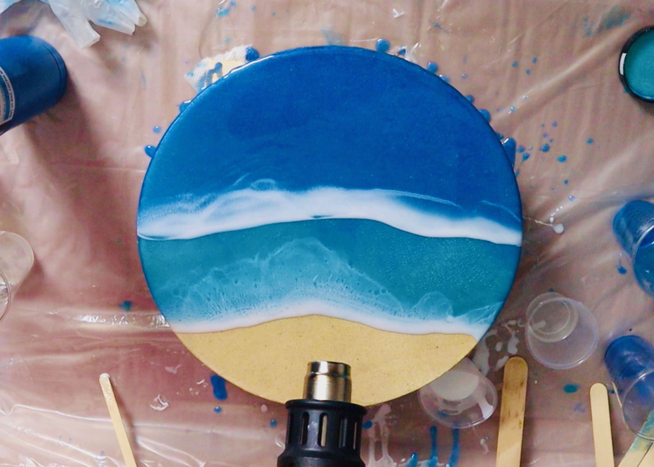 Origami Display Colosseum - Beach Scene Made From Scraps! : 6 Steps ...