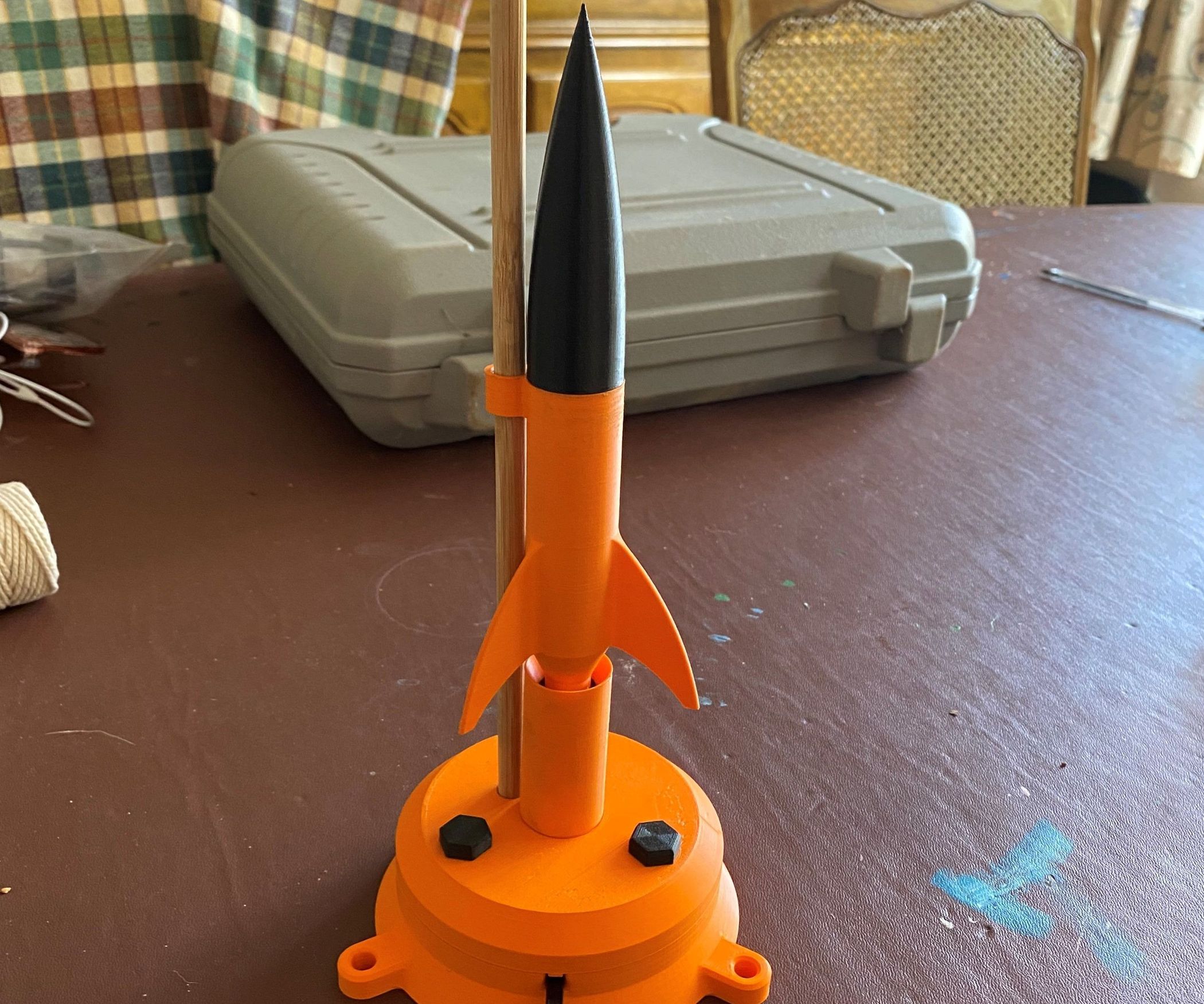 3D Printed CO2 Canister Rockets and Launchpad : 10 Steps (with Pictures ...