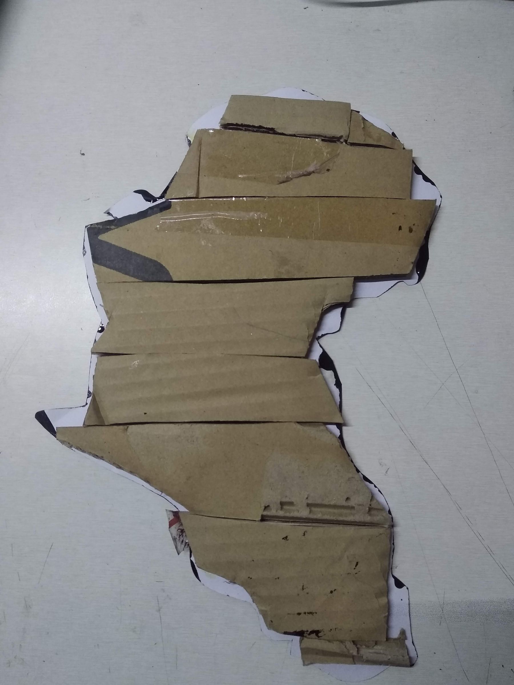 Cardboard World Map With Backlight : 8 Steps - Instructables