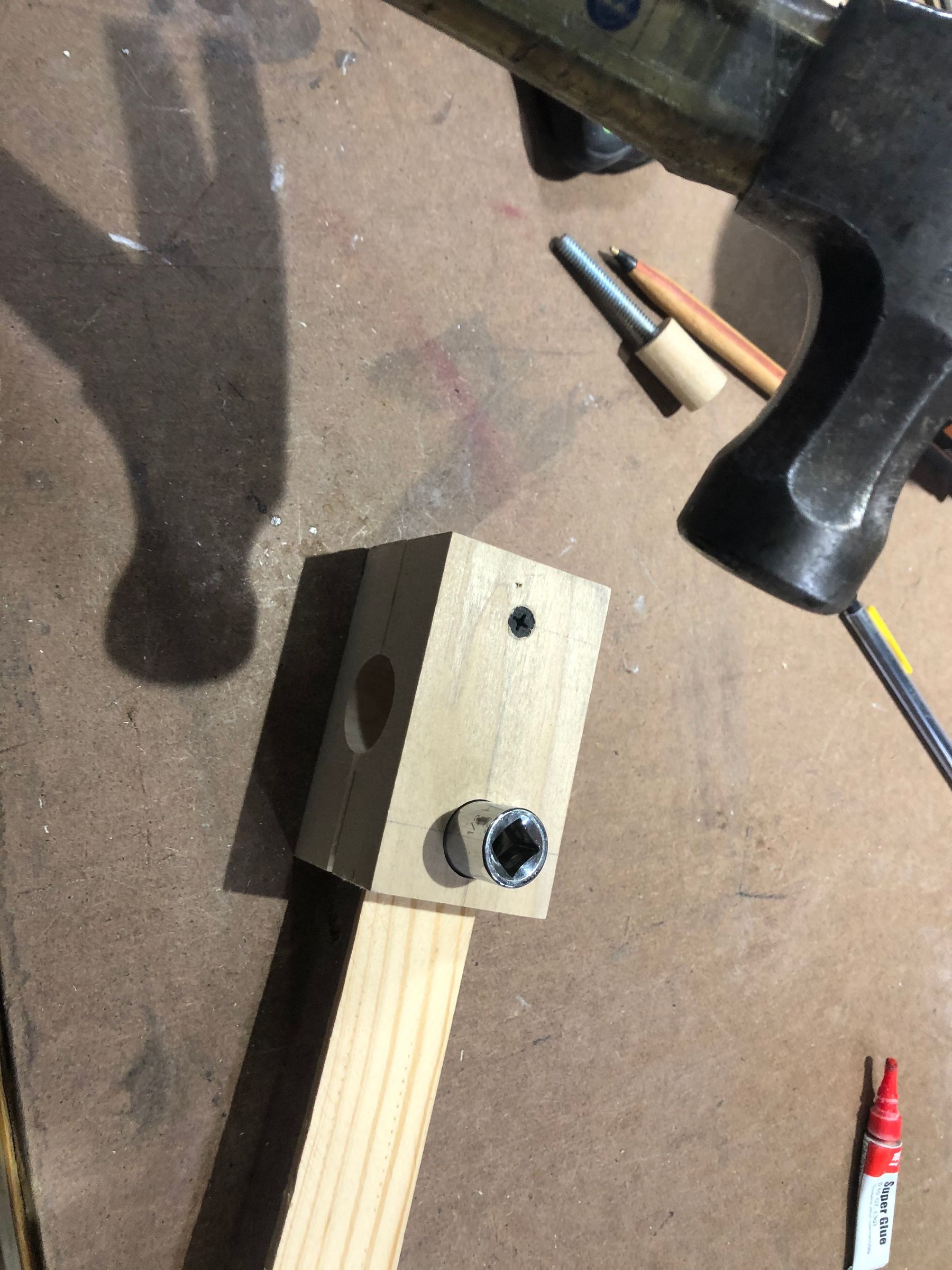 Wooden Adjustable Height Monitor Stand : 8 Steps (with Pictures ...