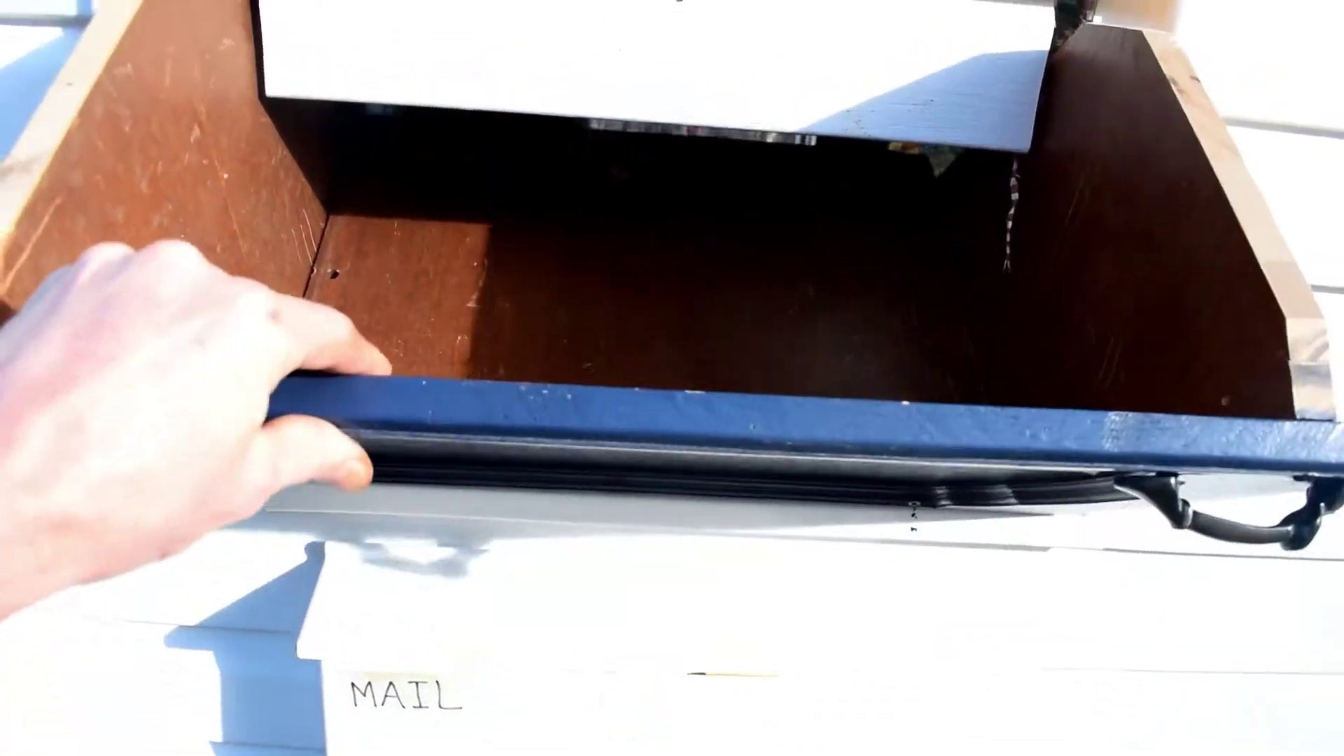 DIY Amazon Drop Box From Recycled Pallets – Cheap & Easy! : 3 Steps ...