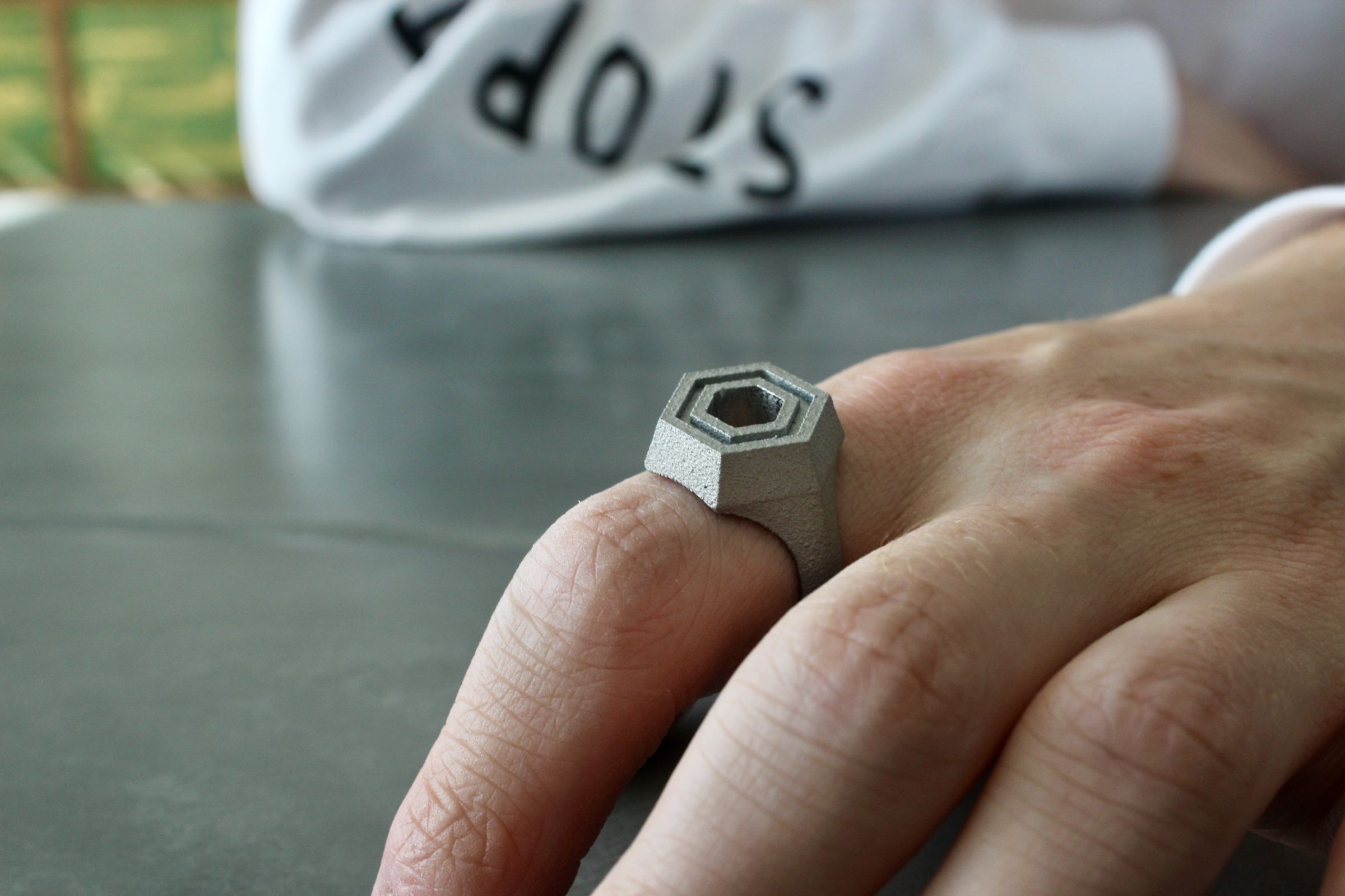 Bit Driver Ring (3D Printed, Wearable Hex Bit Driver) : 12 Steps (with ...