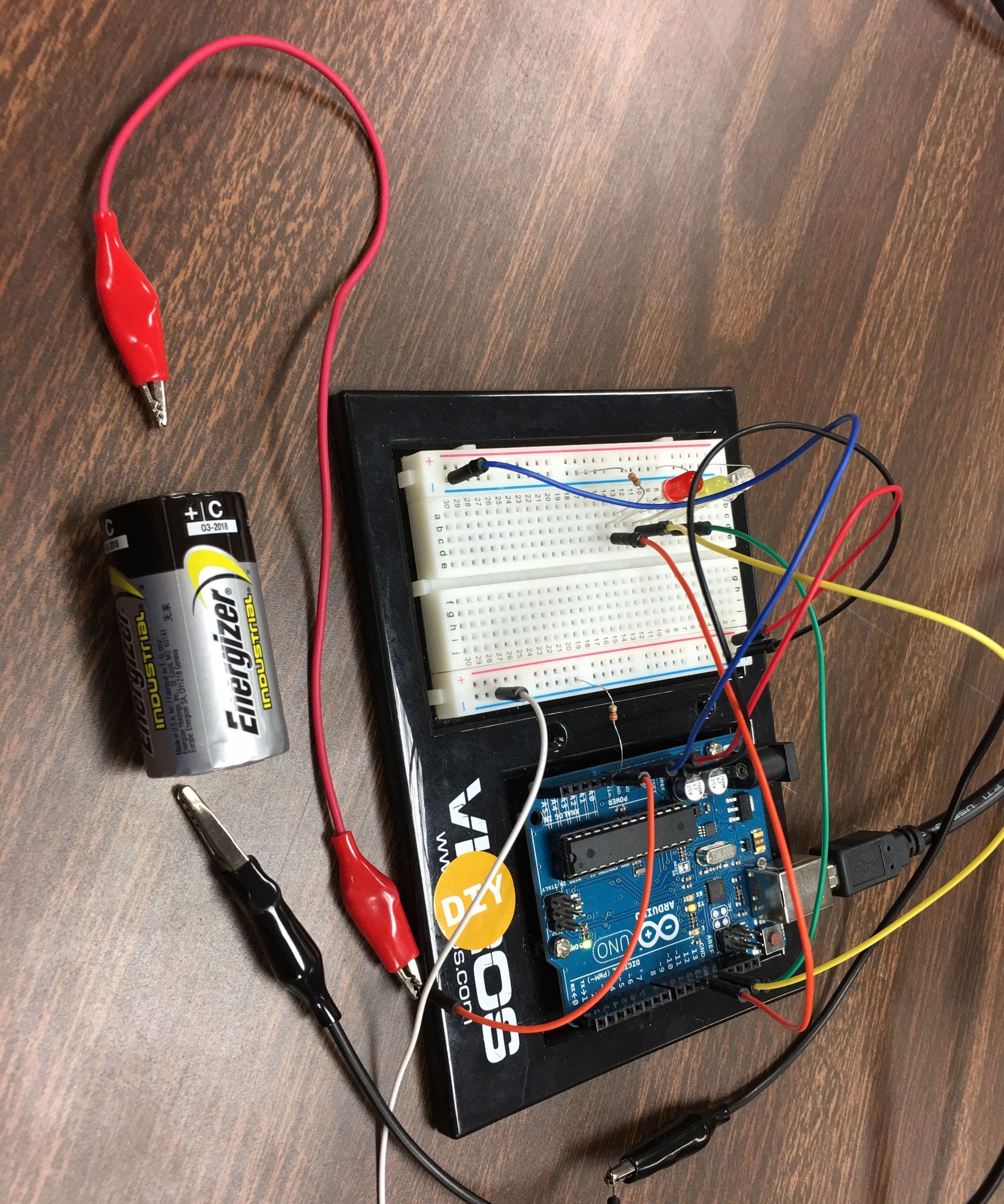 Battery Tester Led Display 4 Steps Instructables