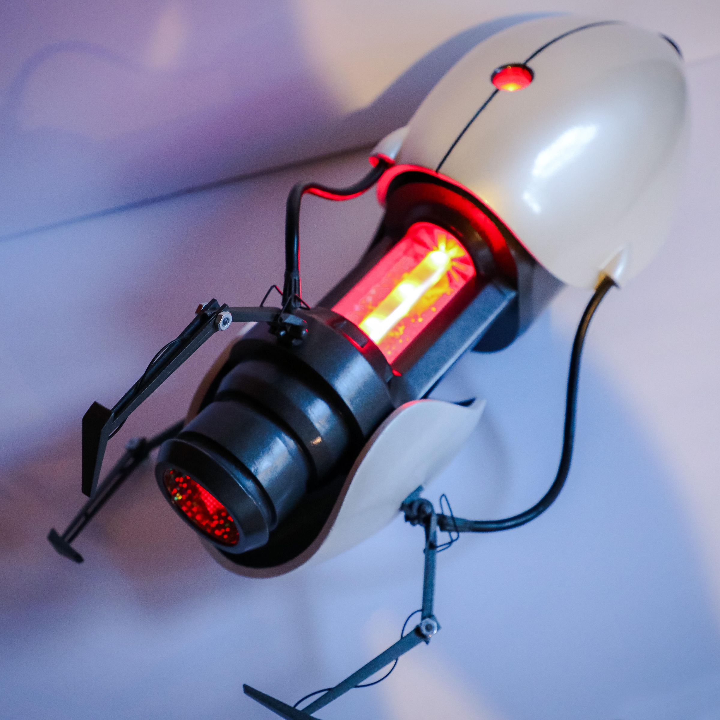 Making a LED Aperture Science Handheld Portal Device : 6 Steps (with Pictures) - Instructables