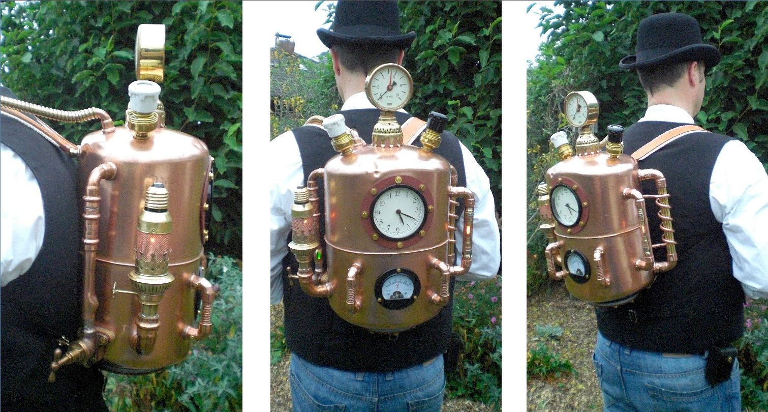 Steampunked Time Traveling Machine : 13 Steps (with Pictures ...