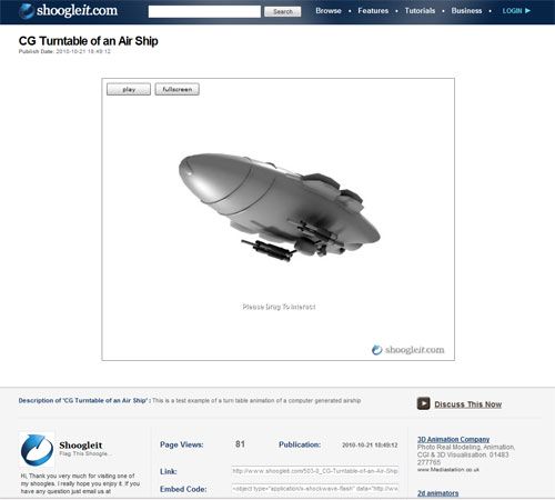 Turntables of Your Computer Generated Models : 4 Steps - Instructables