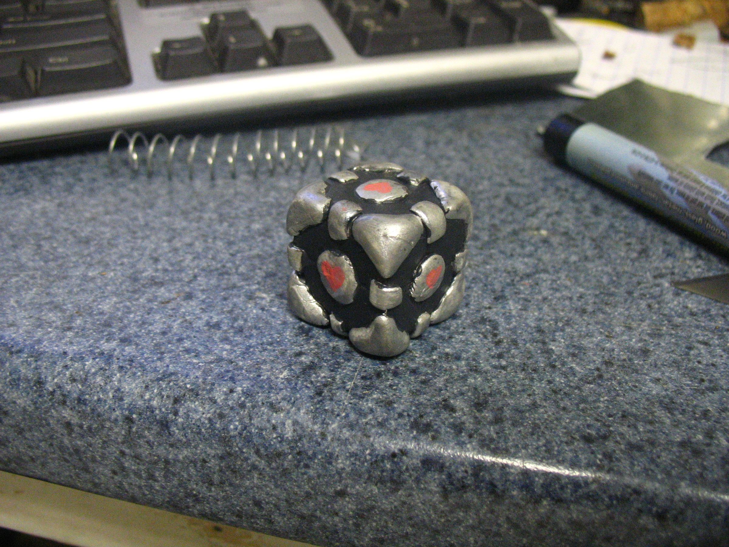 Weighted Companion Cube : 5 Steps (with Pictures) - Instructables
