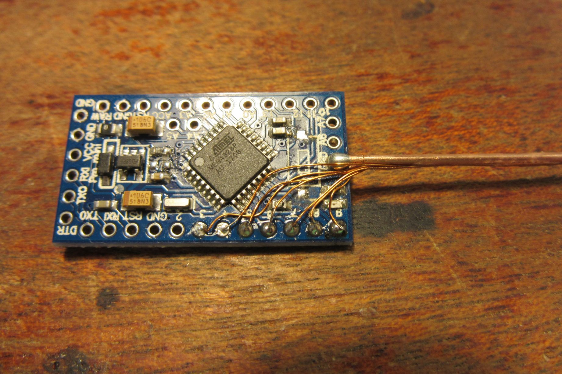 Arduino Wireless Power POV Word Clock : 8 Steps - Instructables