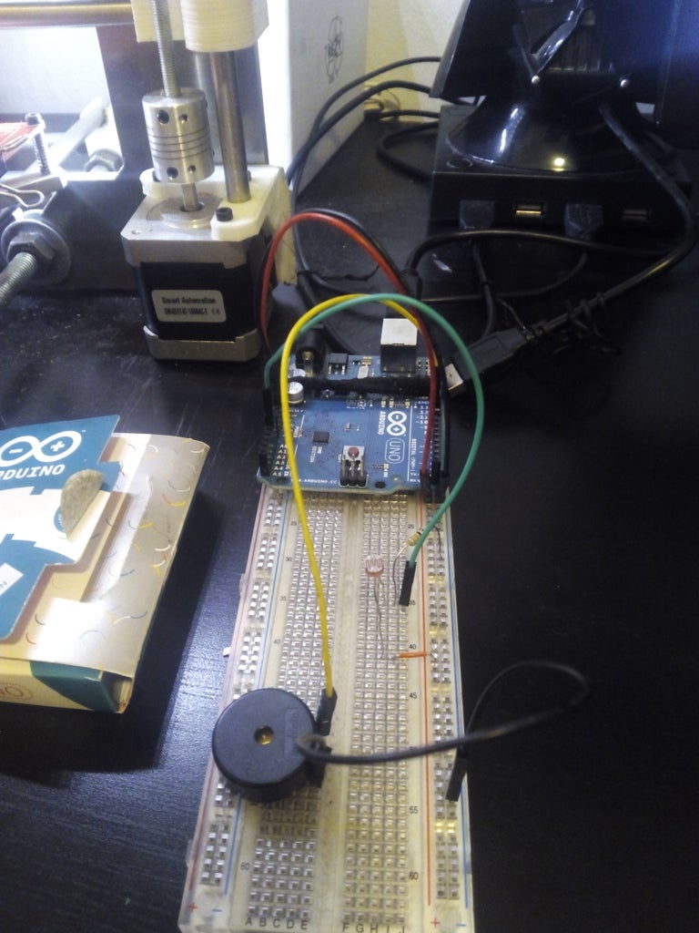 Arduino Optical Theremin 4 Steps With Pictures Instructables