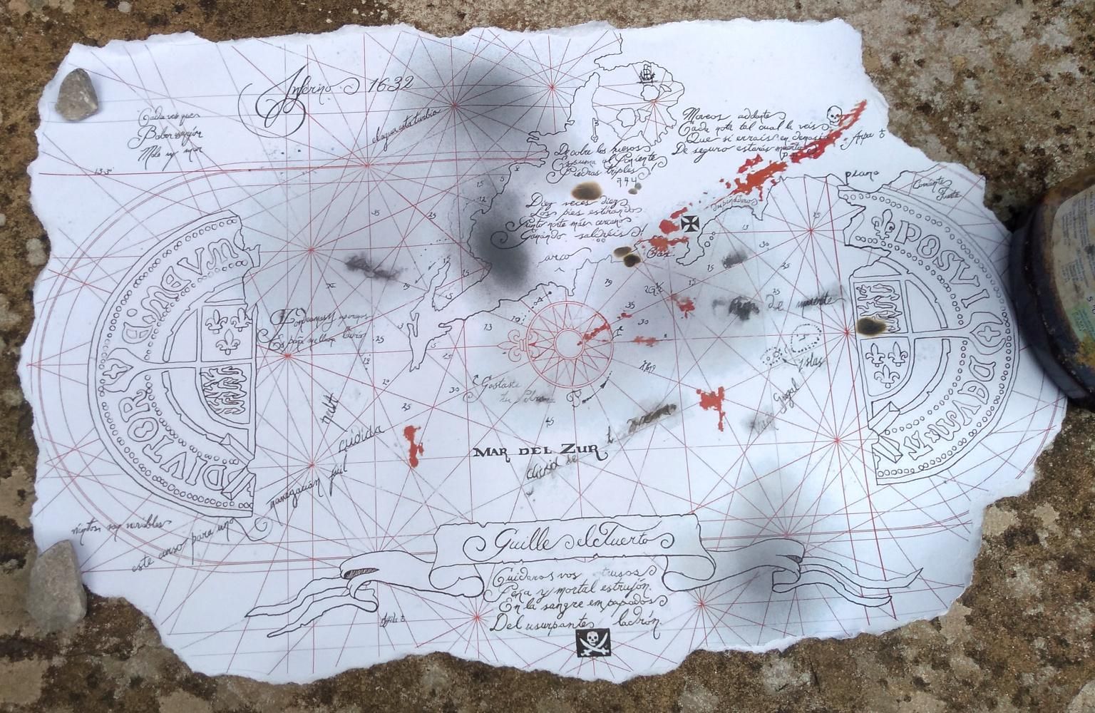 The Goonies Treasure Map : 5 Steps (with Pictures) - Instructables