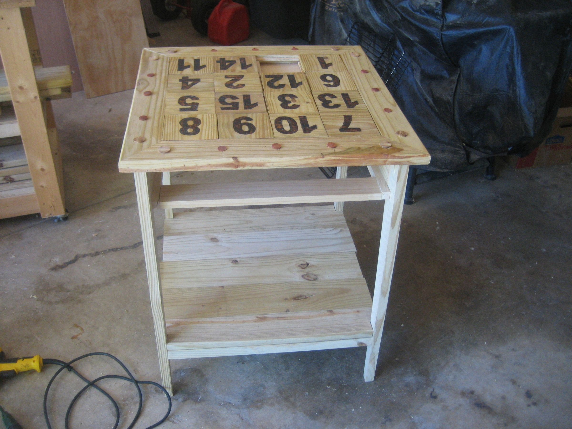 THE PUZZLE TABLE : 10 Steps (with Pictures) - Instructables