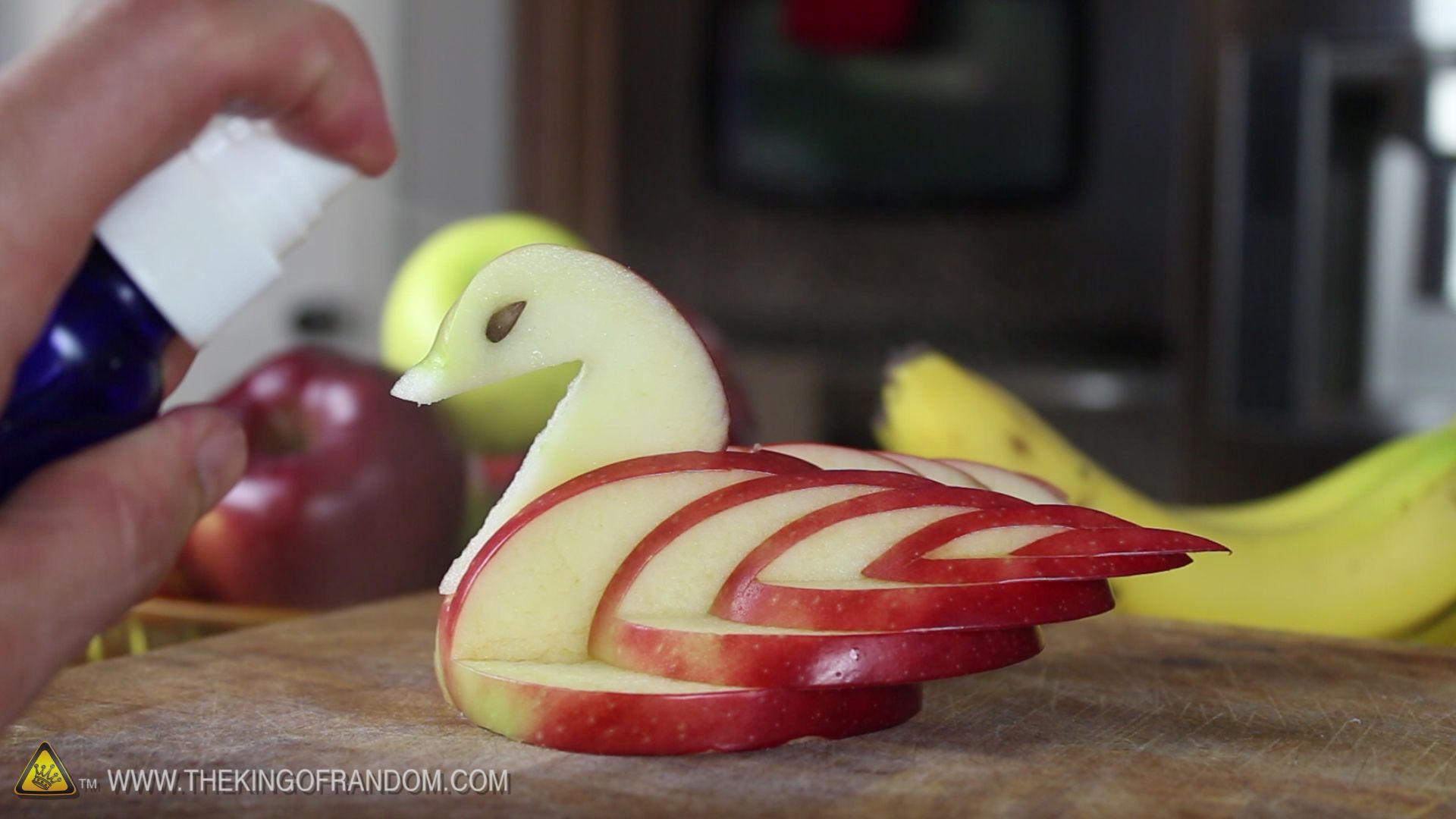 Make an Edible Apple Swan! : 8 Steps (with Pictures) - Instructables