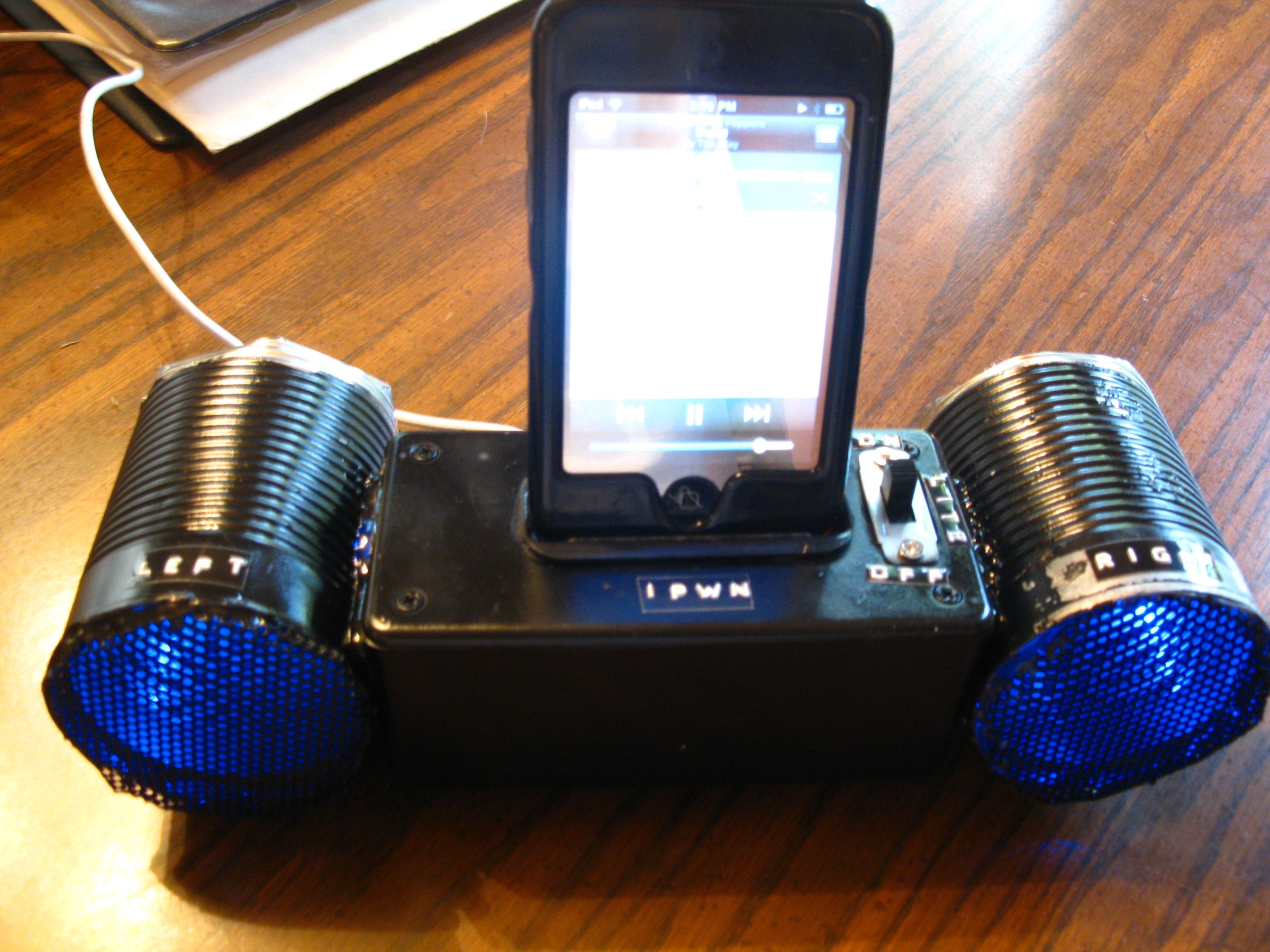 The IPwn. (homemade Ipod Dock) : 8 Steps - Instructables
