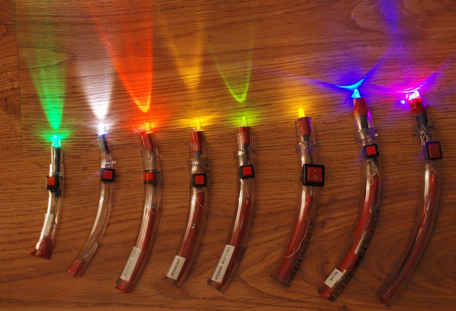 LED Light Drawing Pens: Tools for Drawing Light Doodles : 6 Steps (with ...