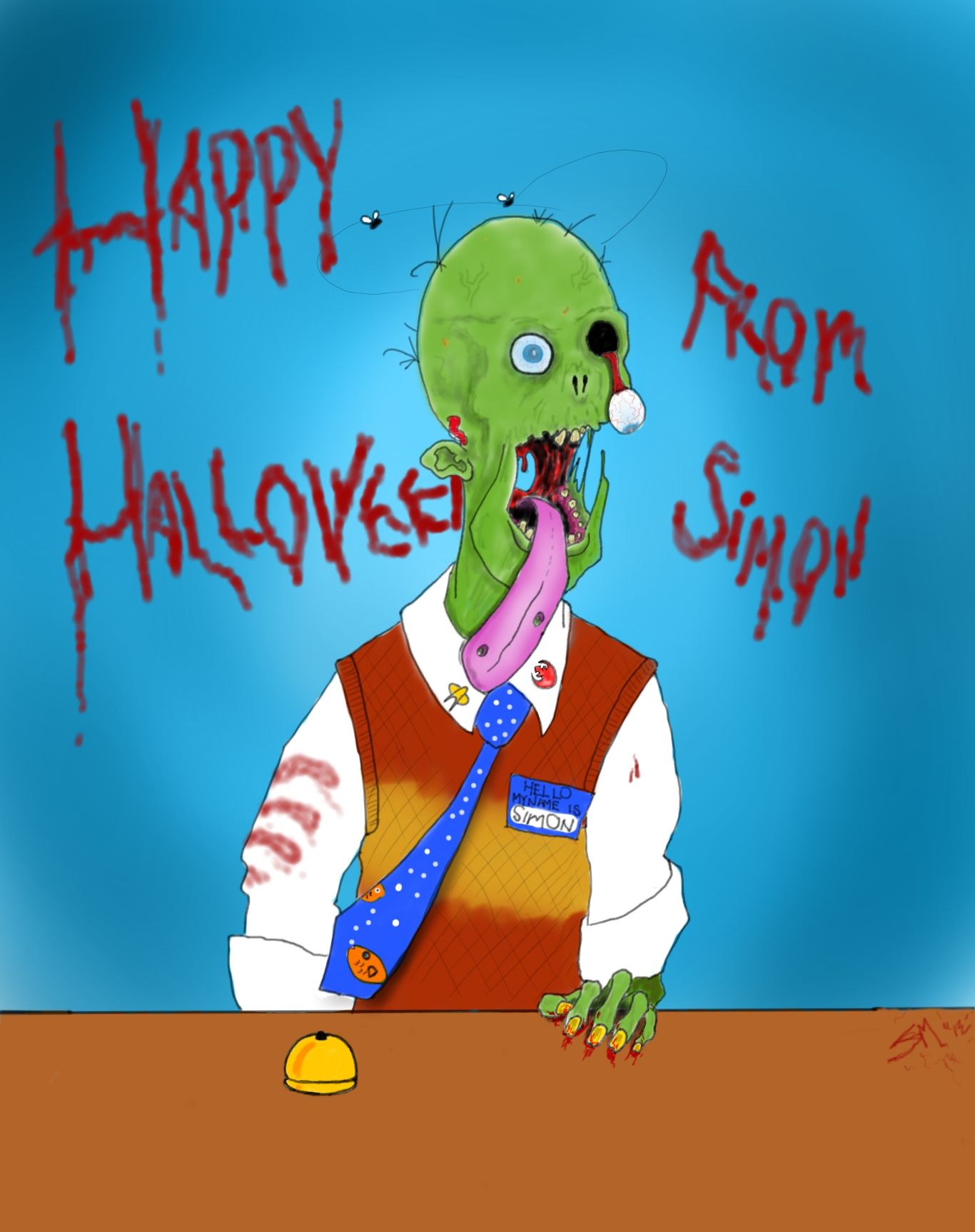 Simon the Zombie W/ Sketchbook Pro 5 & Wacom : 4 Steps - Instructables