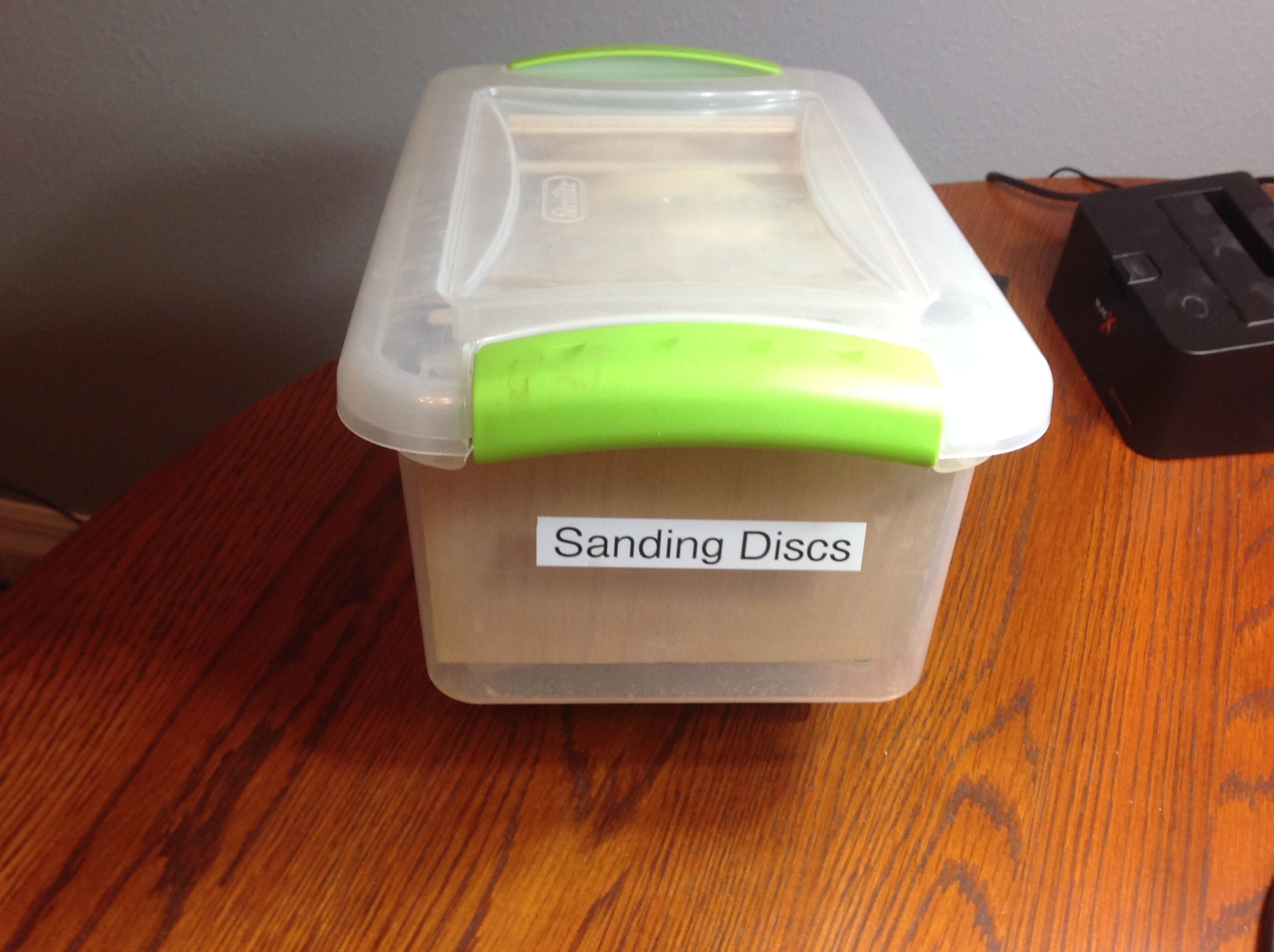 Simplified Sanding Disc Storage - Instructables