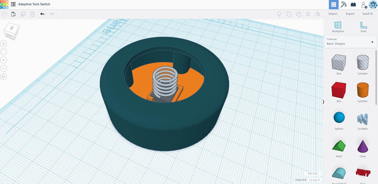 Create Adaptive Switches With TinkerCAD and 3D Printing : 8 Steps (with ...