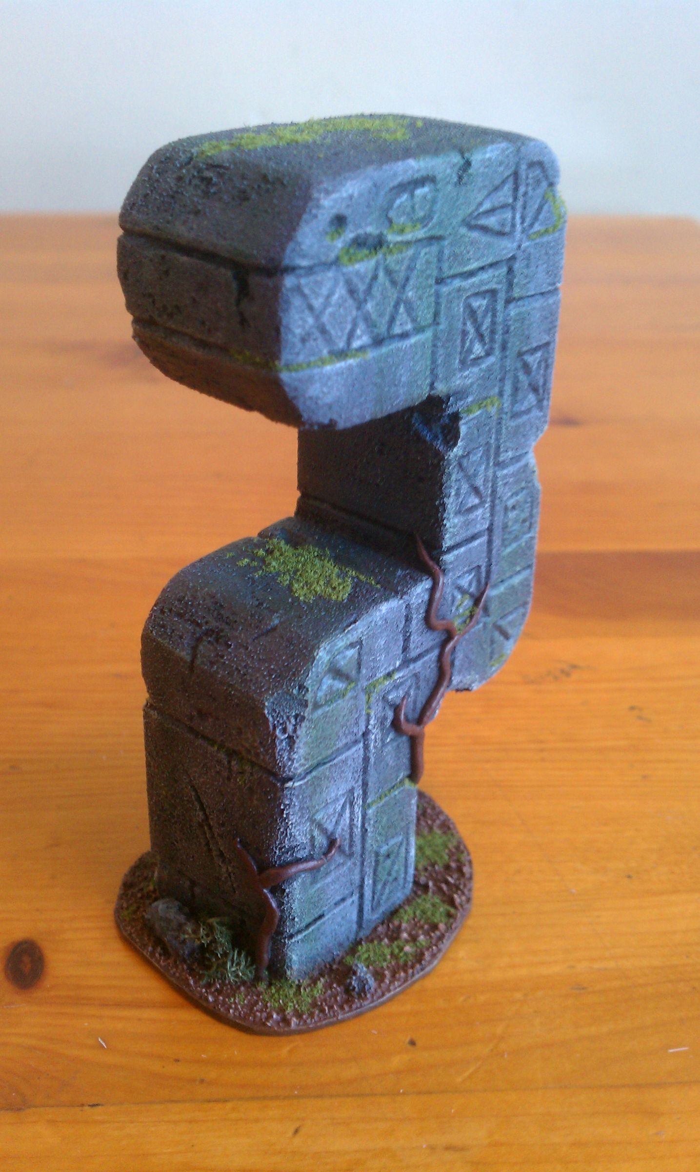 Warhammer Terrain: Lizardmen Pillar : 7 Steps (with Pictures ...
