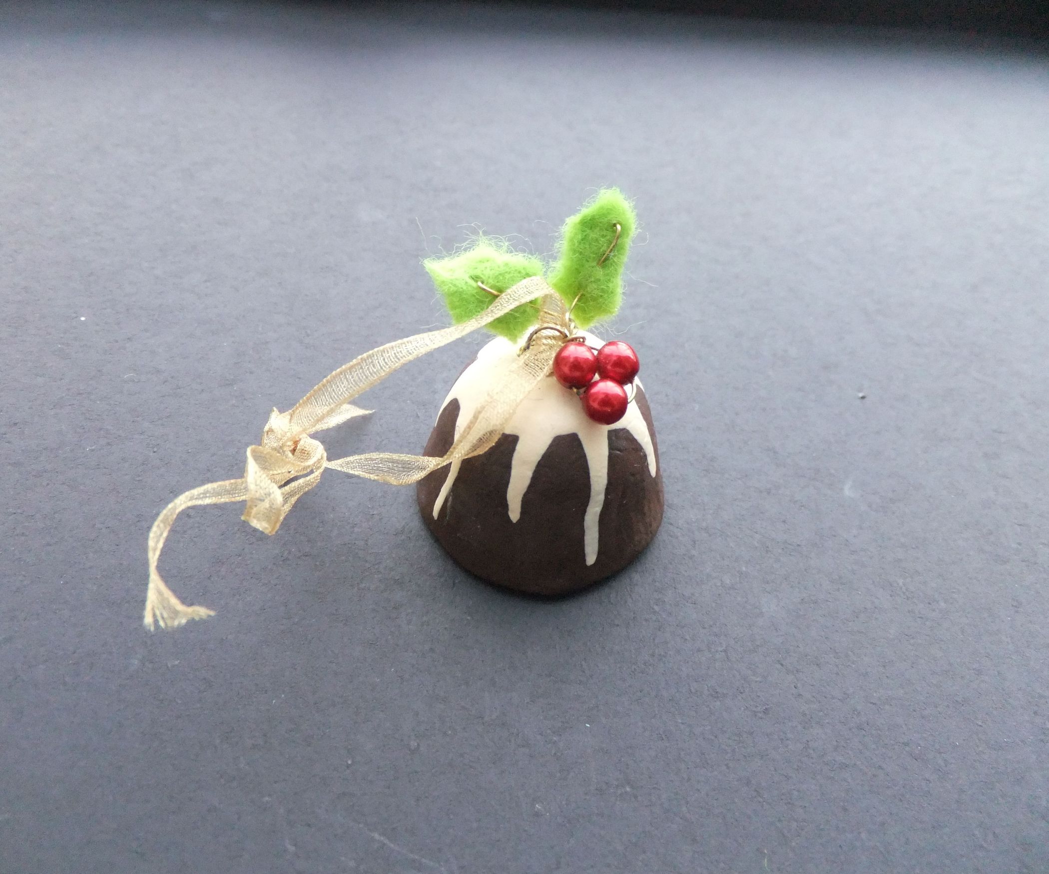 Christmas Pudding Christmas Ornament : 3 Steps (with Pictures ...