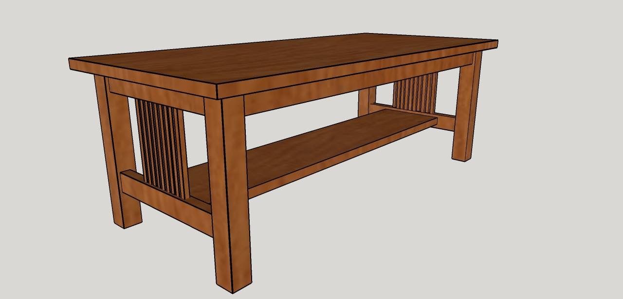 Mission Style Cocktail Table : 6 Steps (with Pictures) - Instructables