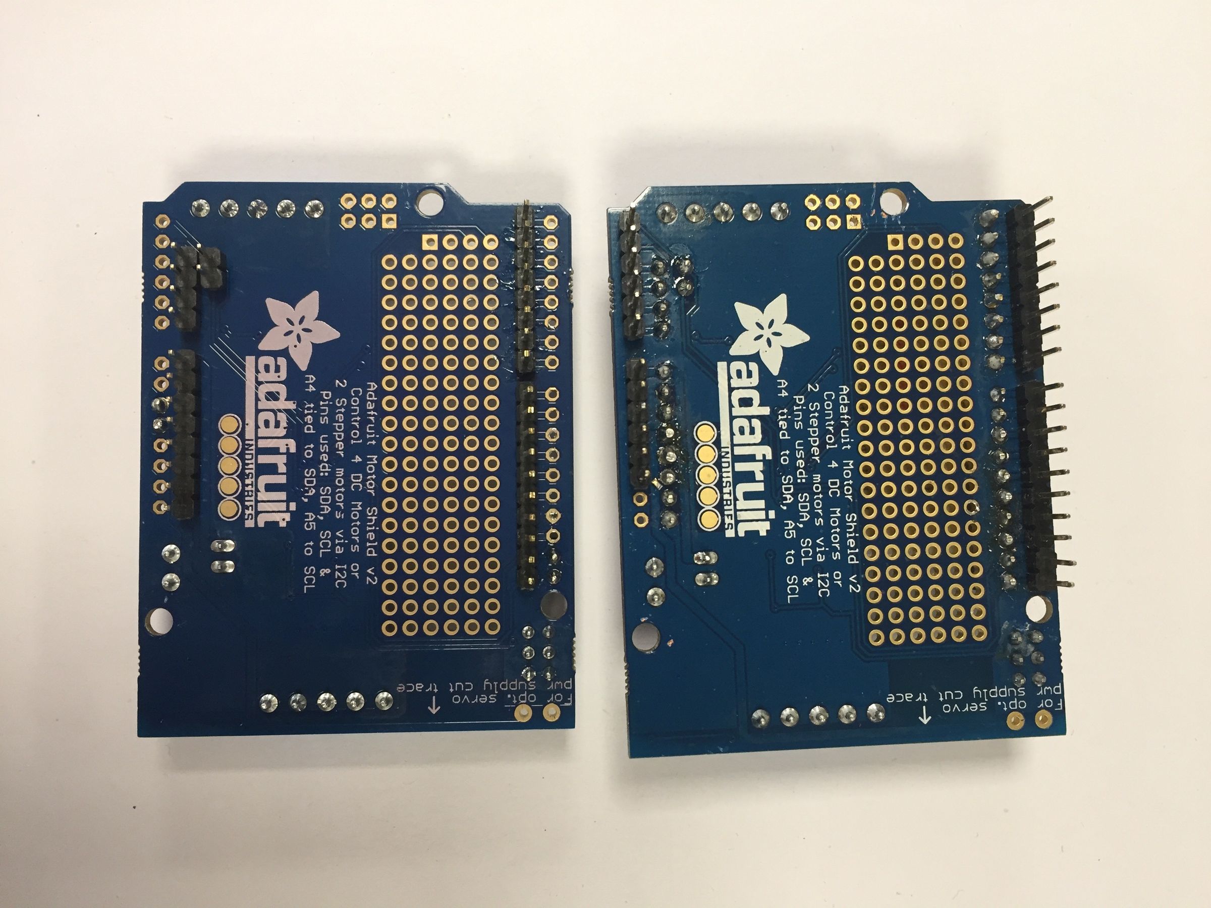 Using More Than 4 Motors - Stacking Multiple Motorshields : 3 Steps ...