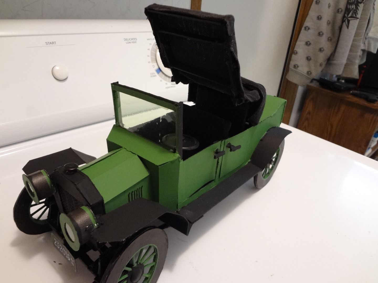 Classic Convertible Cardboard Electric Car. : 16 Steps (with Pictures ...