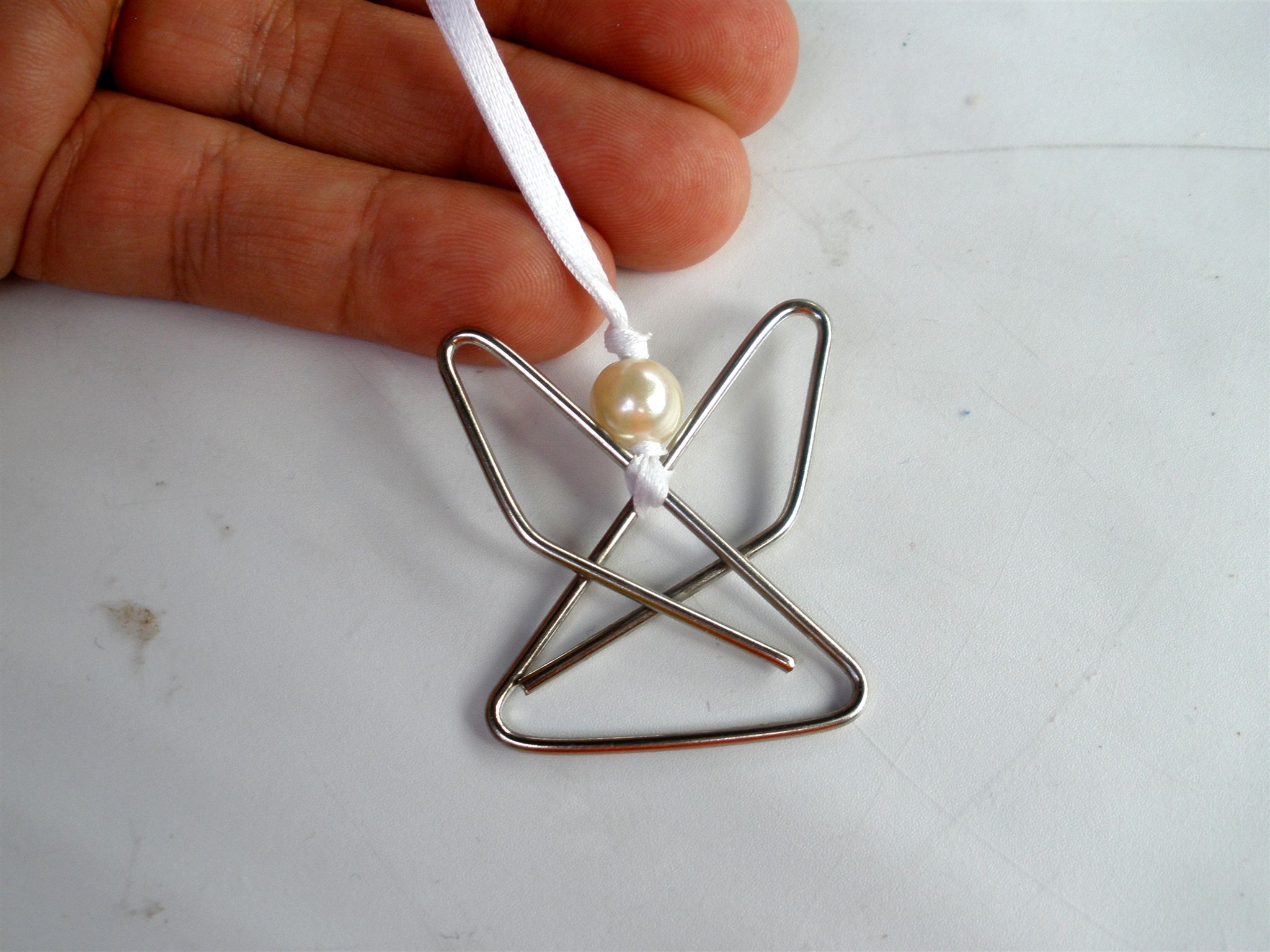 Ideal Clamp (Paperclip) Angel Ornament - Instructables
