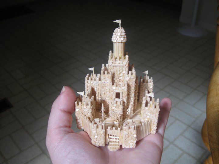 Micro Toothpick Castle - Instructables