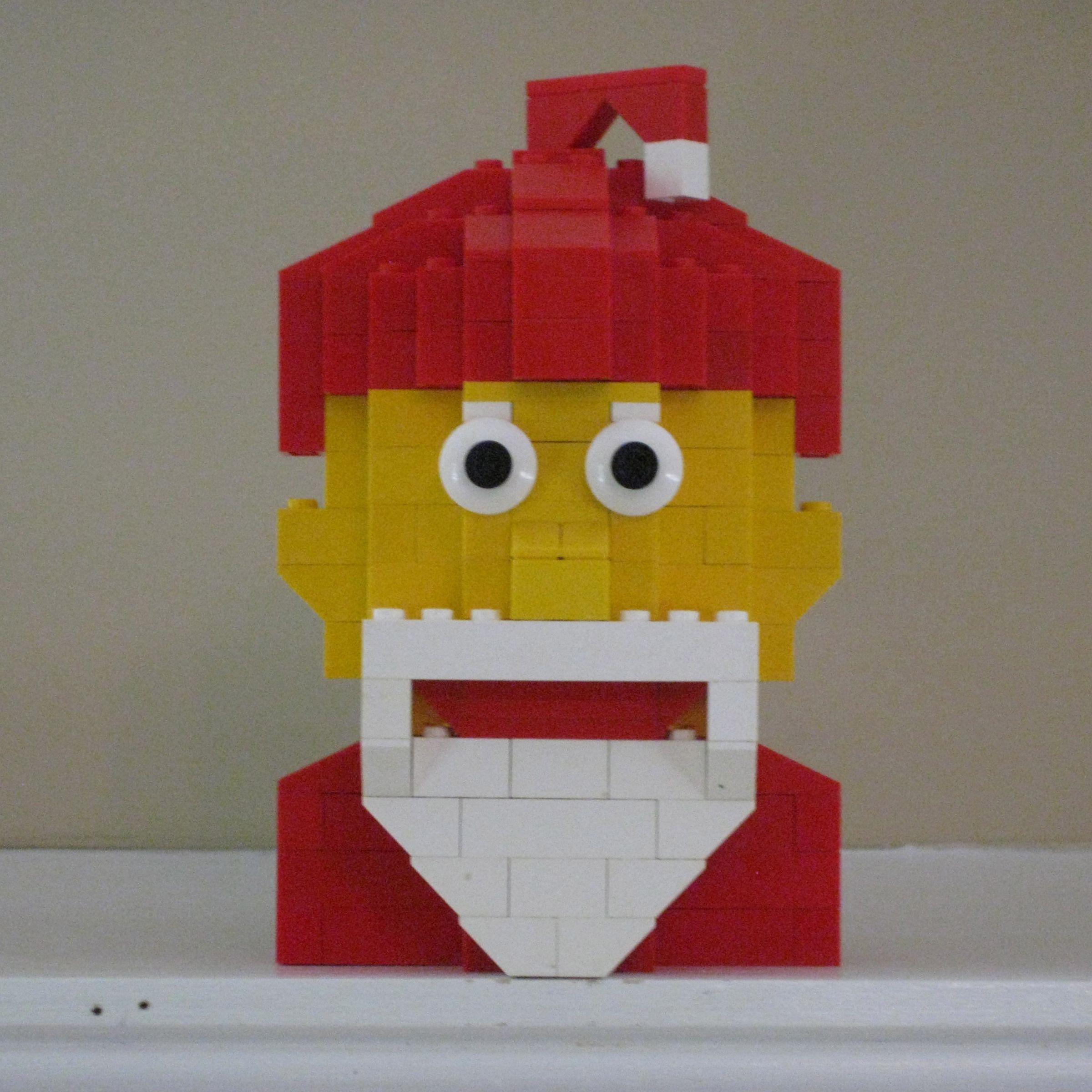 Lego Santa Head : 5 Steps - Instructables