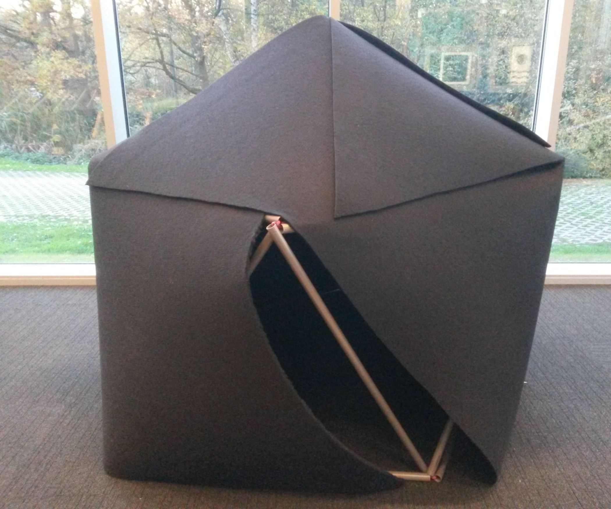 Foldable Sensory Deprivation Space (Geodesic Dome) : 10 Steps (with ...