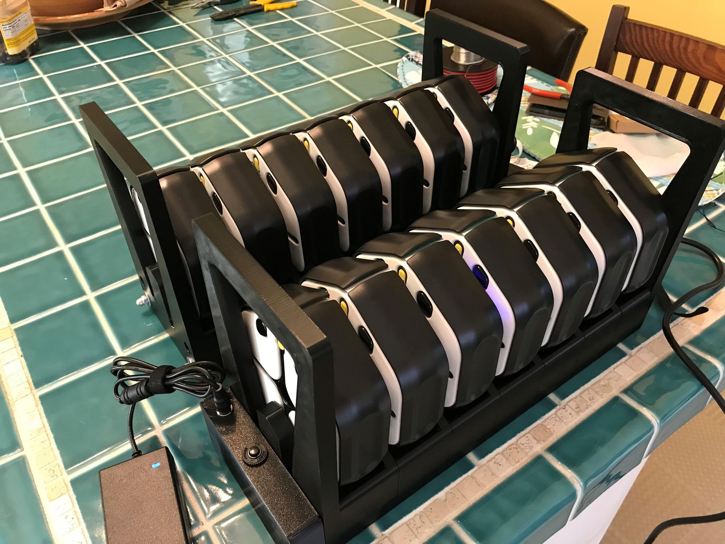 Storage and Charging Rack for Root Robots : 16 Steps (with Pictures ...