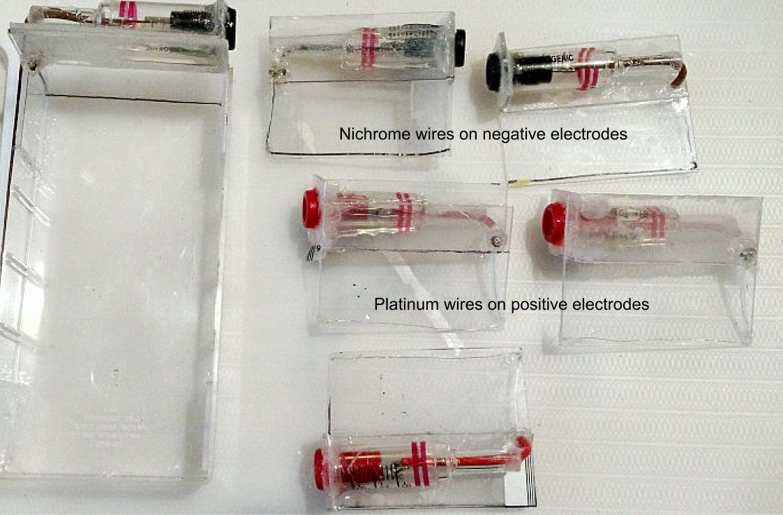 DIY Simple & Cheap Electrophoresis Setup for DNA Separation : 4 Steps ...