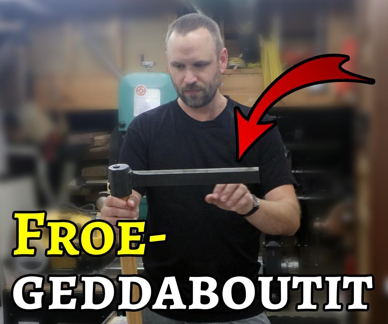 Making a Langsner-Style Froe for Green Woodworking : 13 Steps (with ...