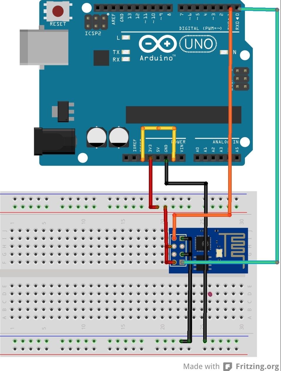 How To Upload Program To Esp 01 Using Arduino 4 Steps Instructables 1141