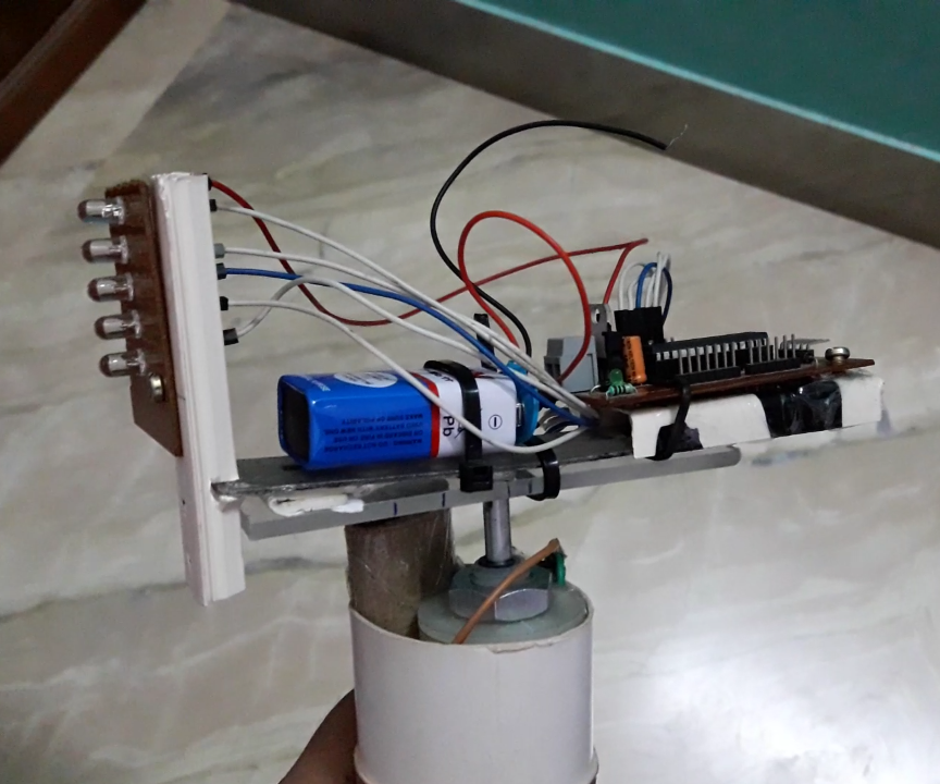 Led Pov Display With Arduino Uno 7 Steps Instructables 7716