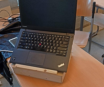 Laptop Stand + Cables Organize : 5 Steps - Instructables