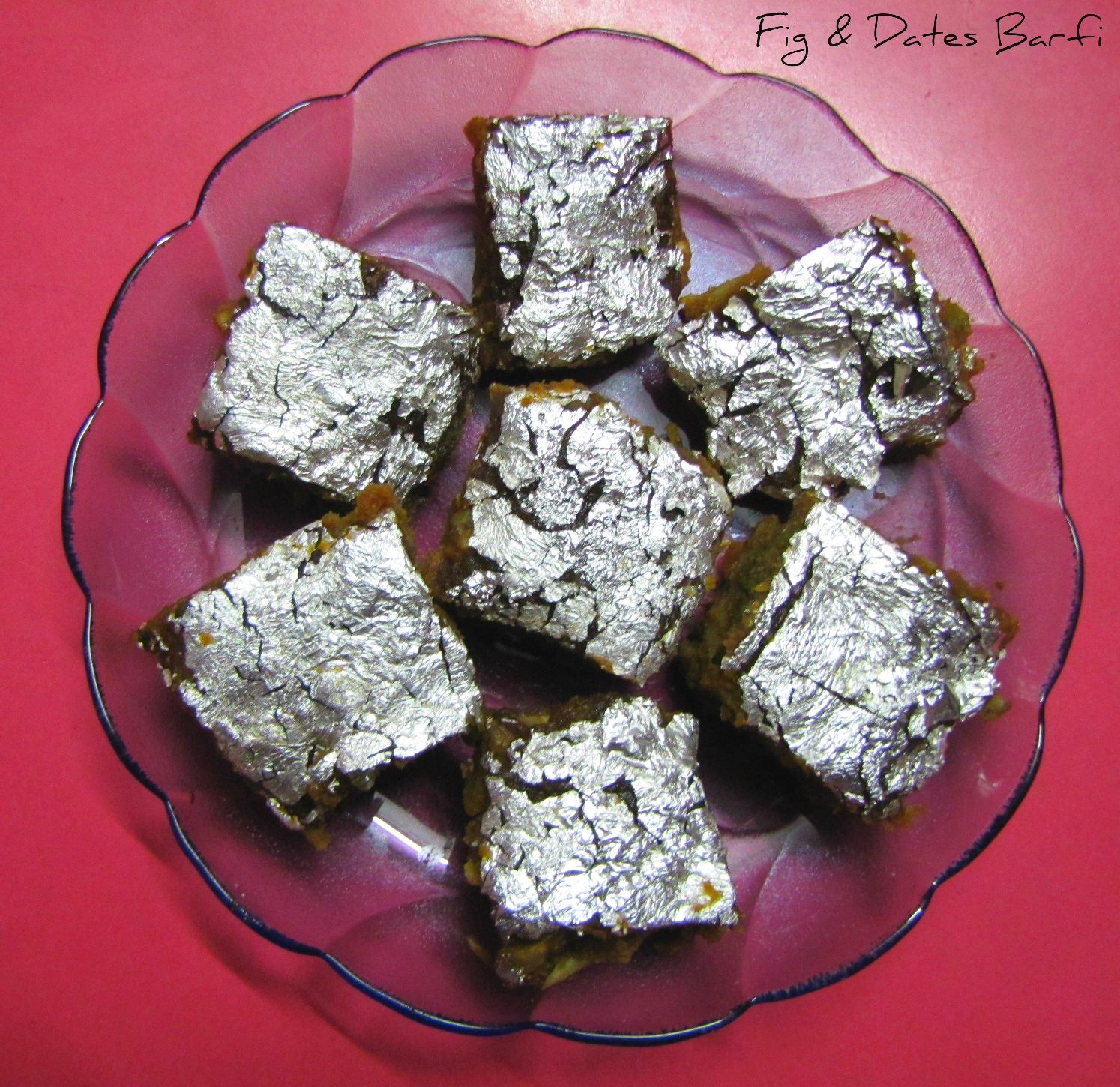 Fig & Dates Barfi (Indian Sweet). Easy to Make. : 3 Steps (with ...